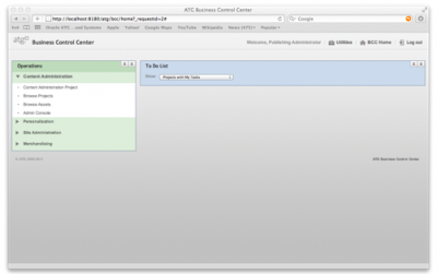 Setting Up ATG Reference Store Locally